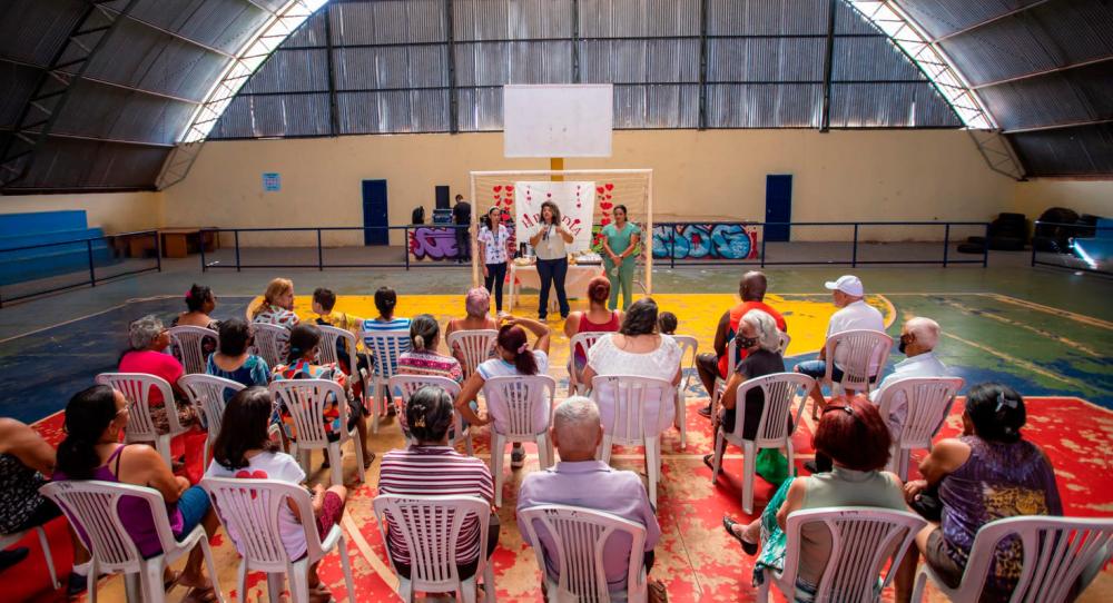 Equipe da ESF 12 realiza evento de hiperdia no Lago Azul - Prefeitura ...